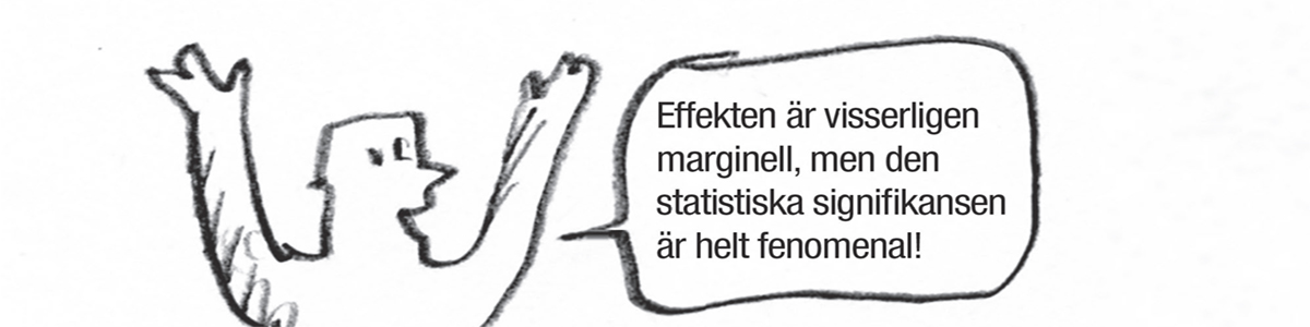 Statistisk signifikans - Pharma industry